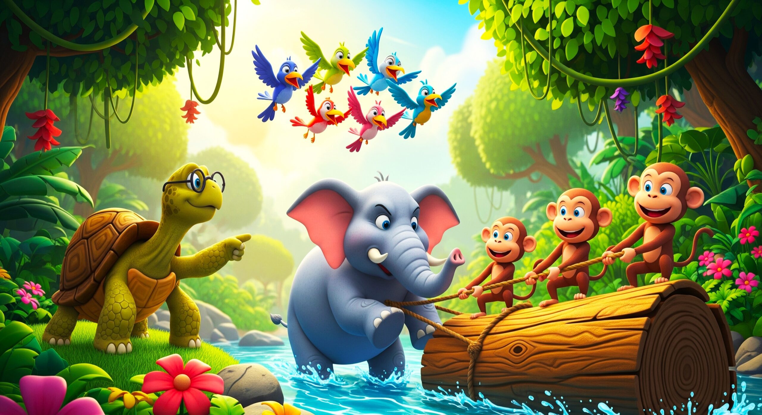 Unique Bedtime Story for Children – The Tortoise and the Floating Tree ...