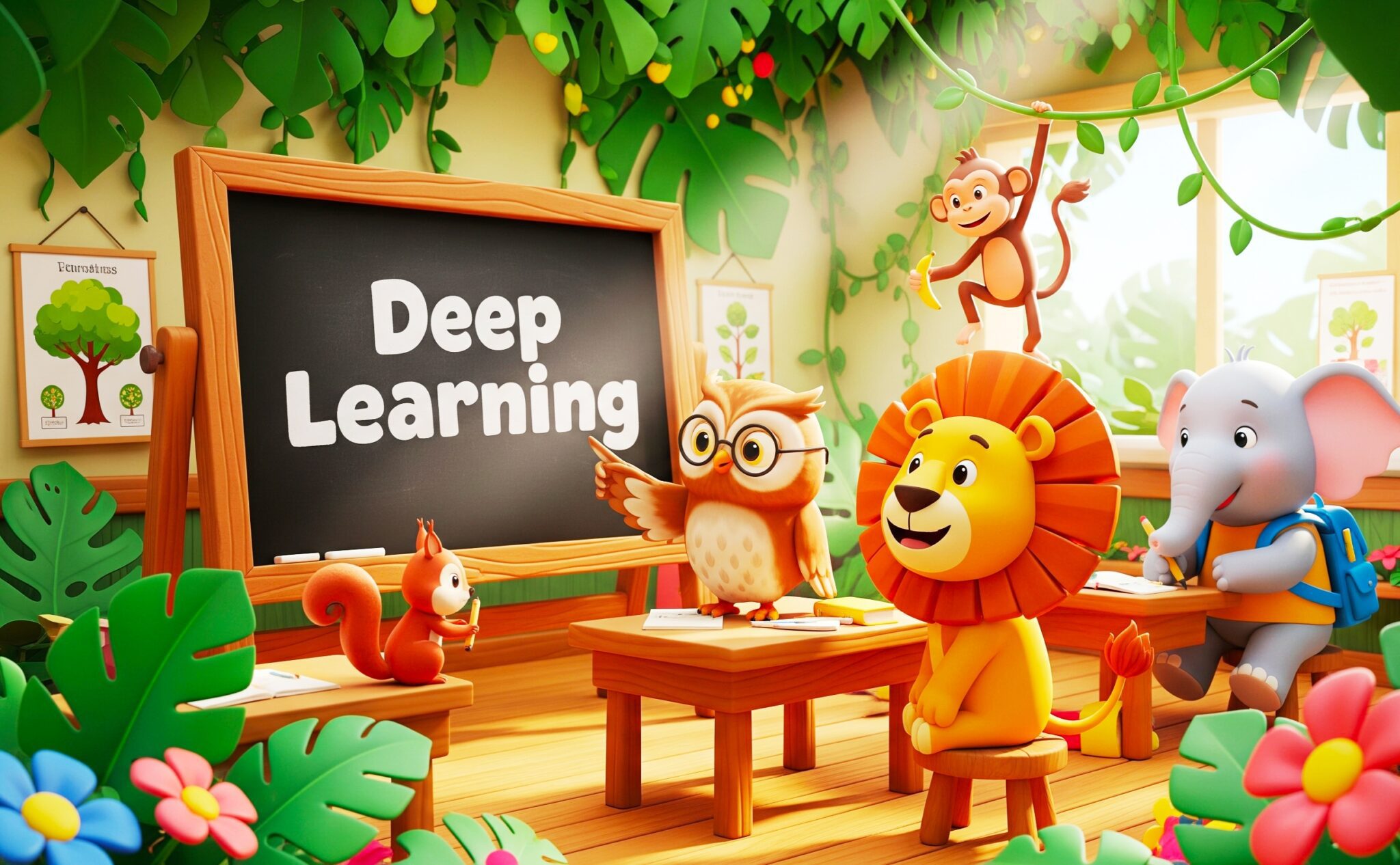 Deep Learning Story for Kids – Jungle Animals Learn with Practice ...